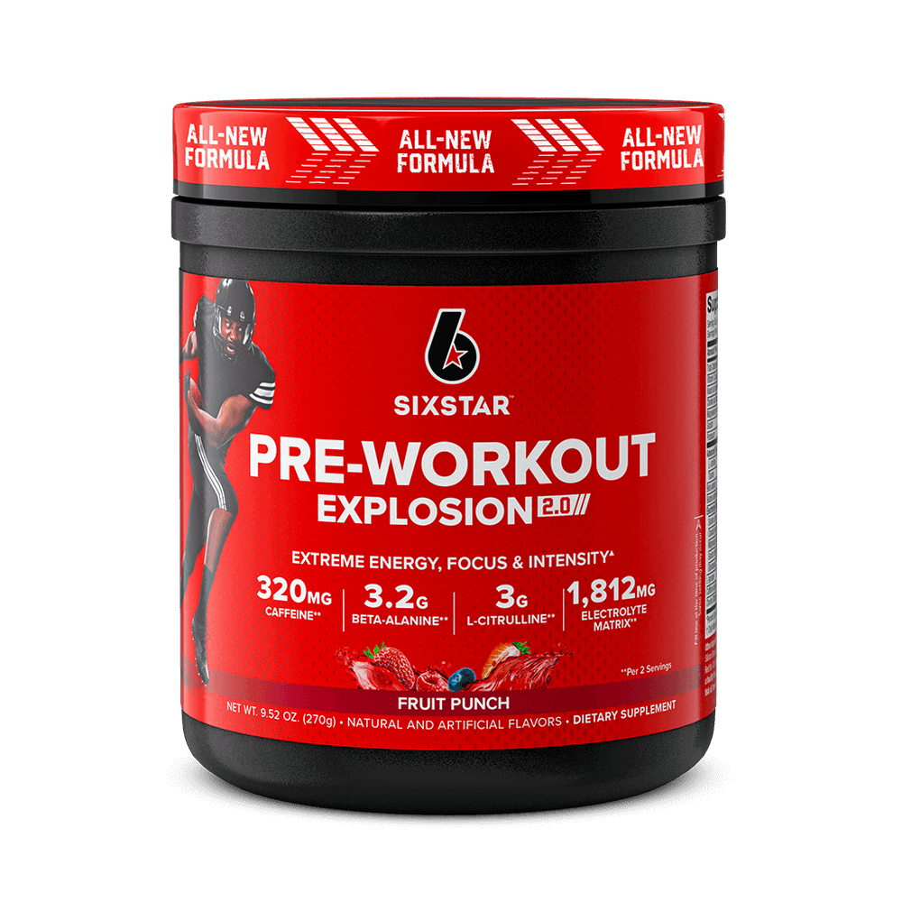 Pre-Workout Supplements, Drinks, & Powders on Sale - SIXSTAR