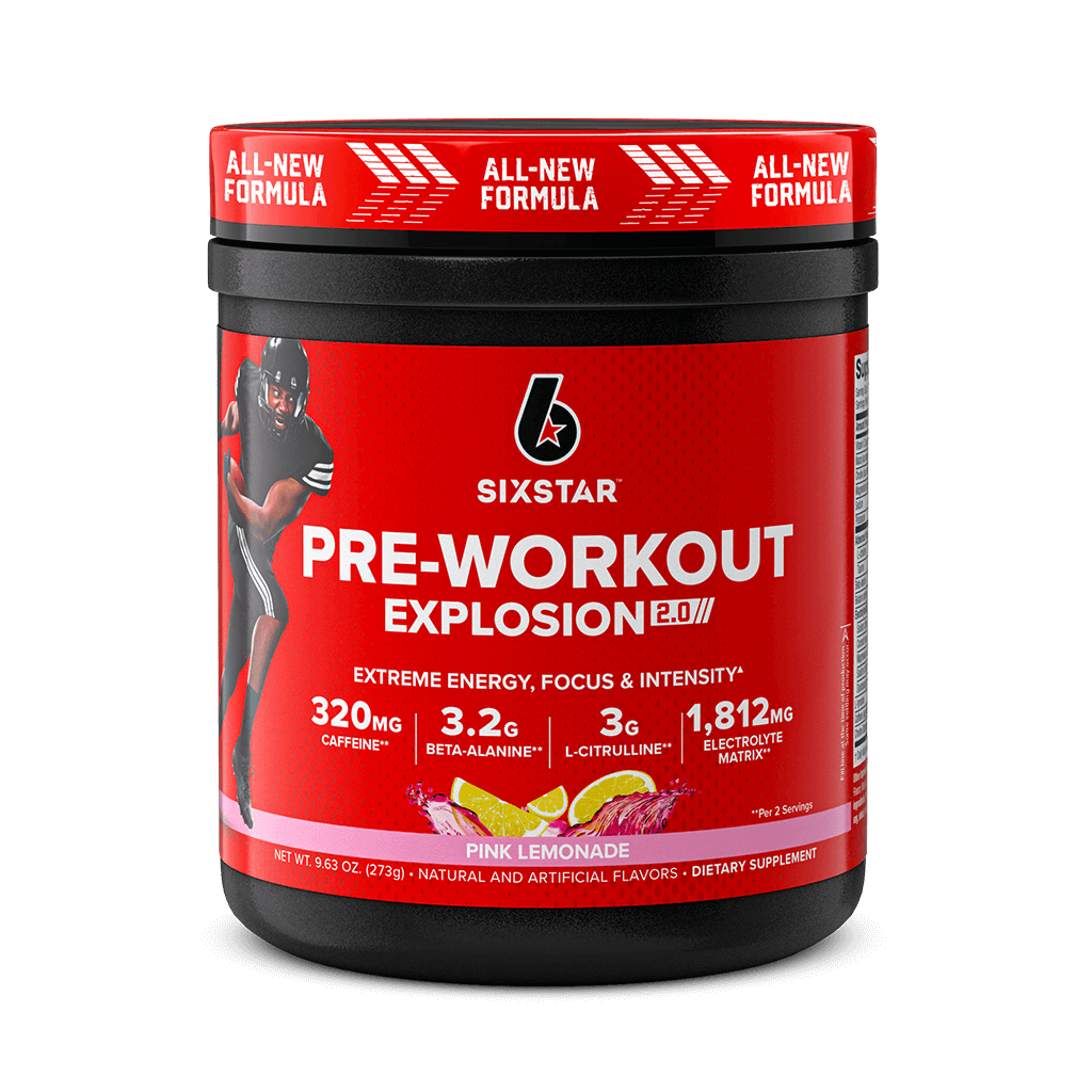 Pre-workout Explosion 2.0 [Intense Pre Workout] - SIXSTAR