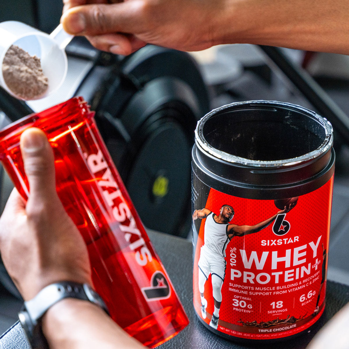 1 Month Protein Stack in 3 Flavors [Free Shipping] - SIXSTAR