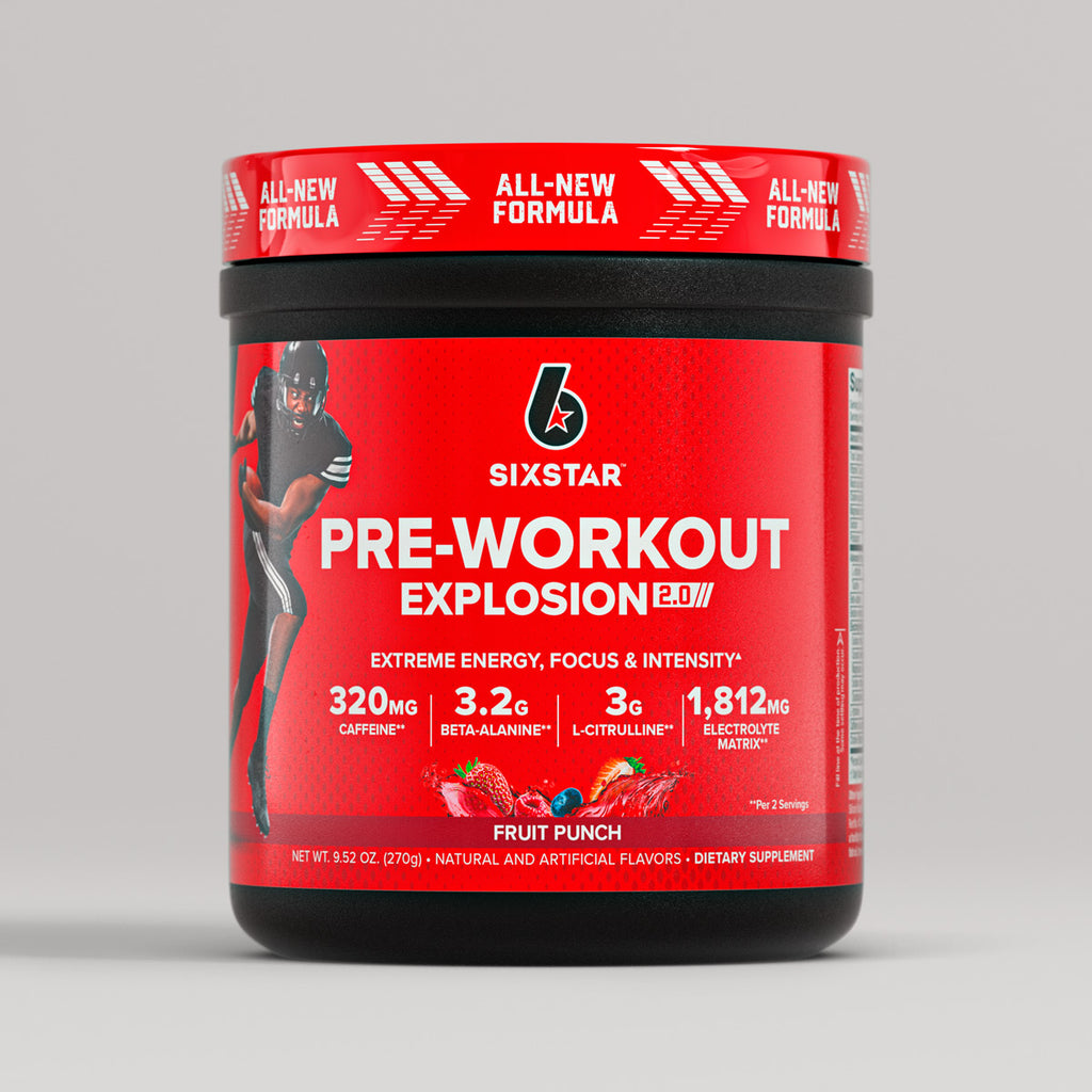 Pre-workout Explosion 2.0 [Intense Pre Workout] - SIXSTAR