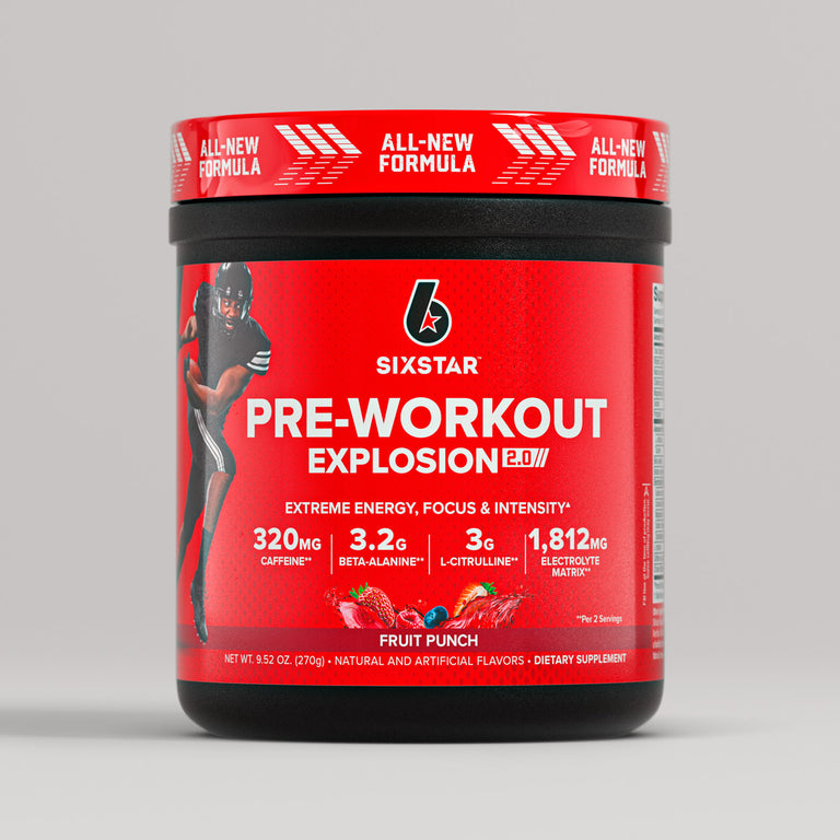 Pre-workout Explosion 2.0 [Intense Pre Workout] - SIXSTAR