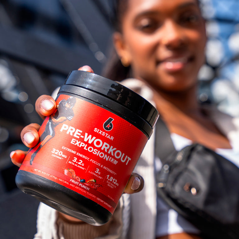 Pre-workout Explosion 2.0 [Intense Pre Workout] - SIXSTAR
