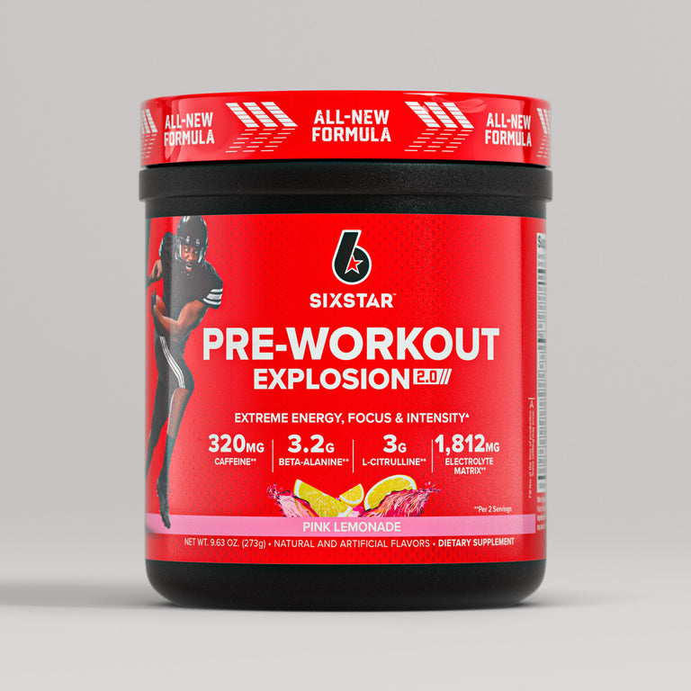 Pre-workout Explosion 2.0 [Intense Pre Workout] - SIXSTAR