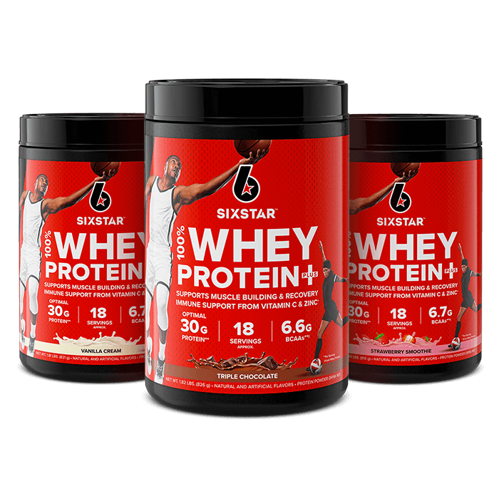 1 Month Protein Stack in 3 Flavors [Free Shipping] - SIXSTAR