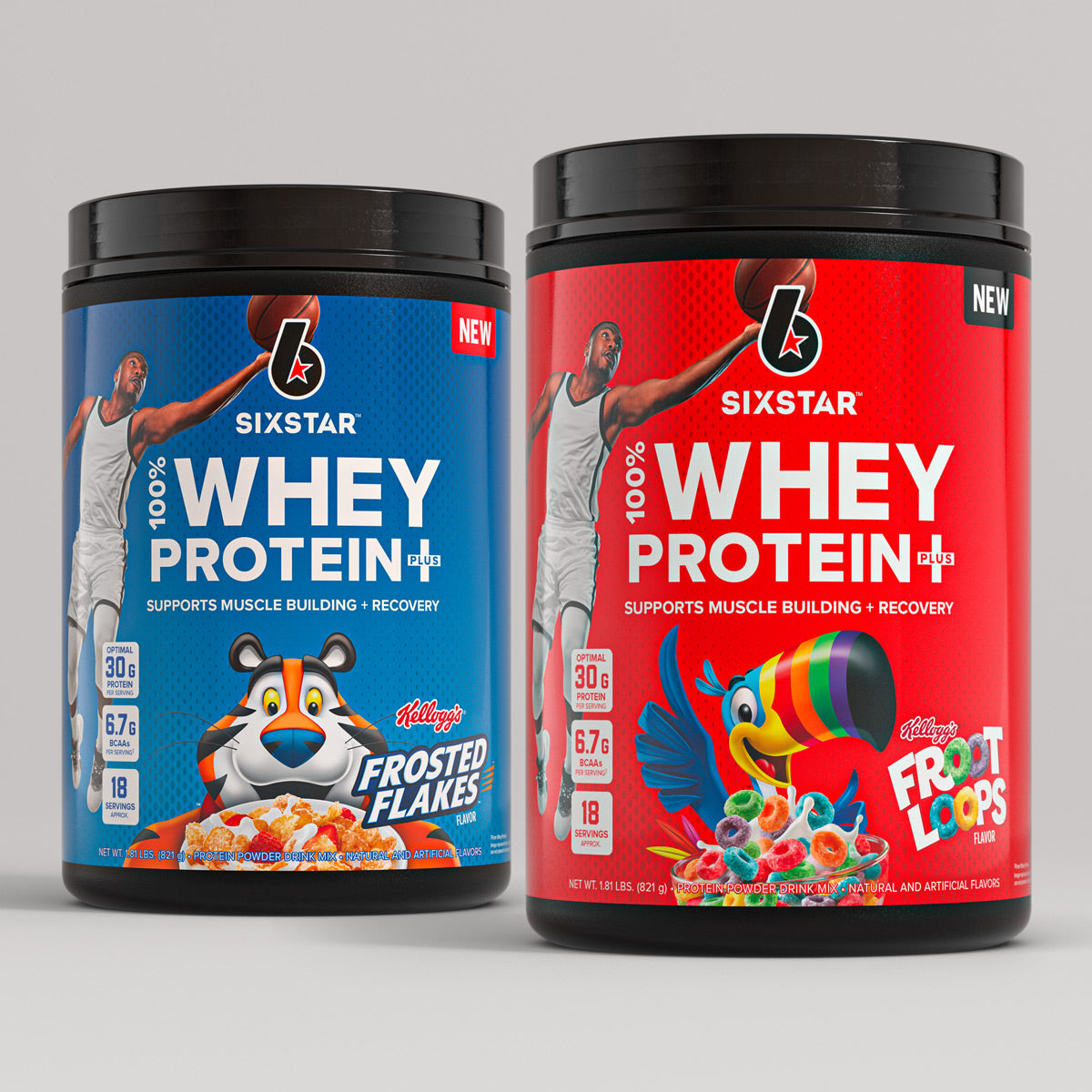 Kellogg's Stack [Breakfast Cereal Flavors in Protein Powder] - SIXSTAR