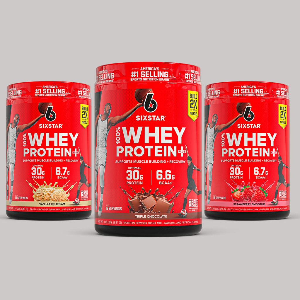 1 Month Protein Stack in 3 Flavors [Free Shipping] - SIXSTAR